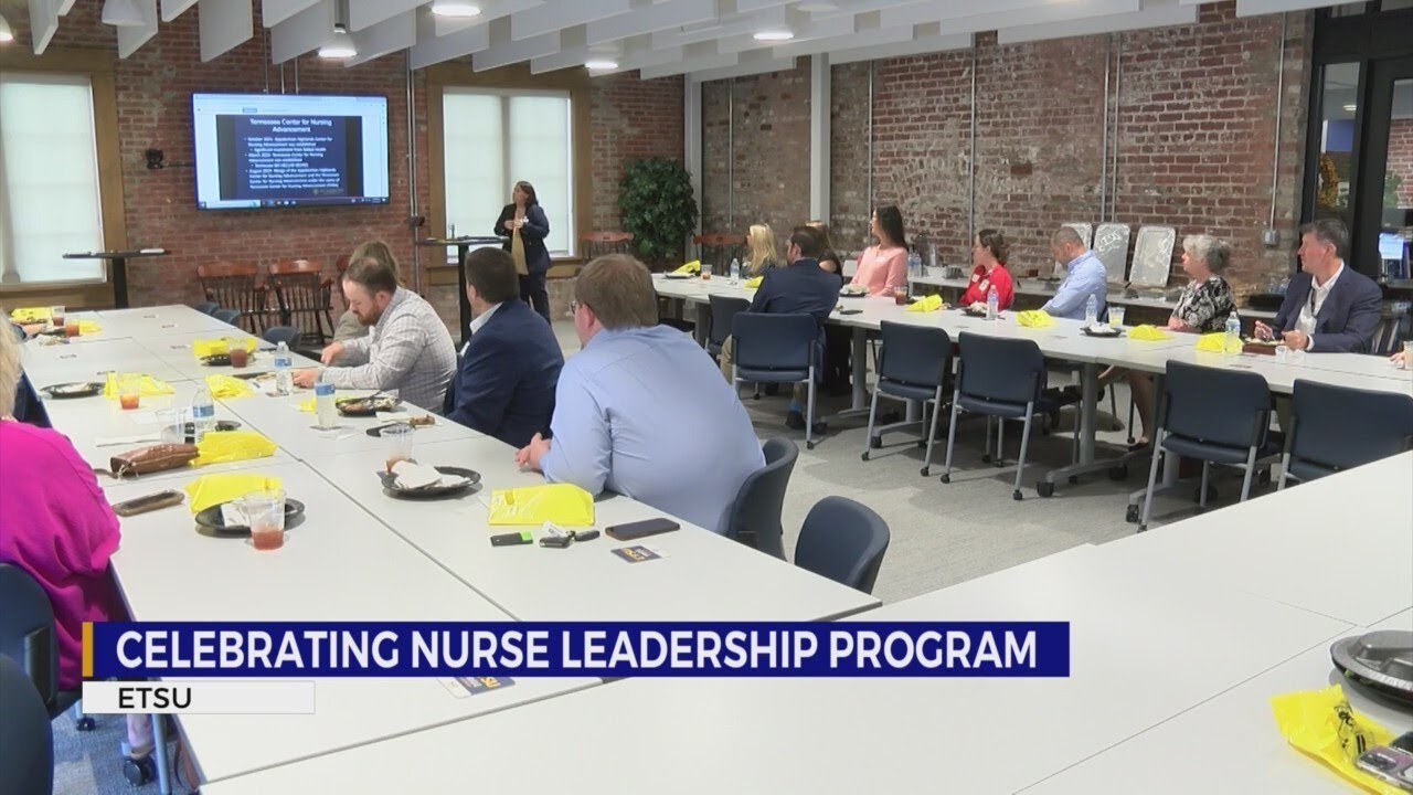 Inagural graduates of Nurse Leadership Program honored at ETSU