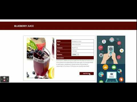 Online Juice Store Project on Python, Django and MySQL