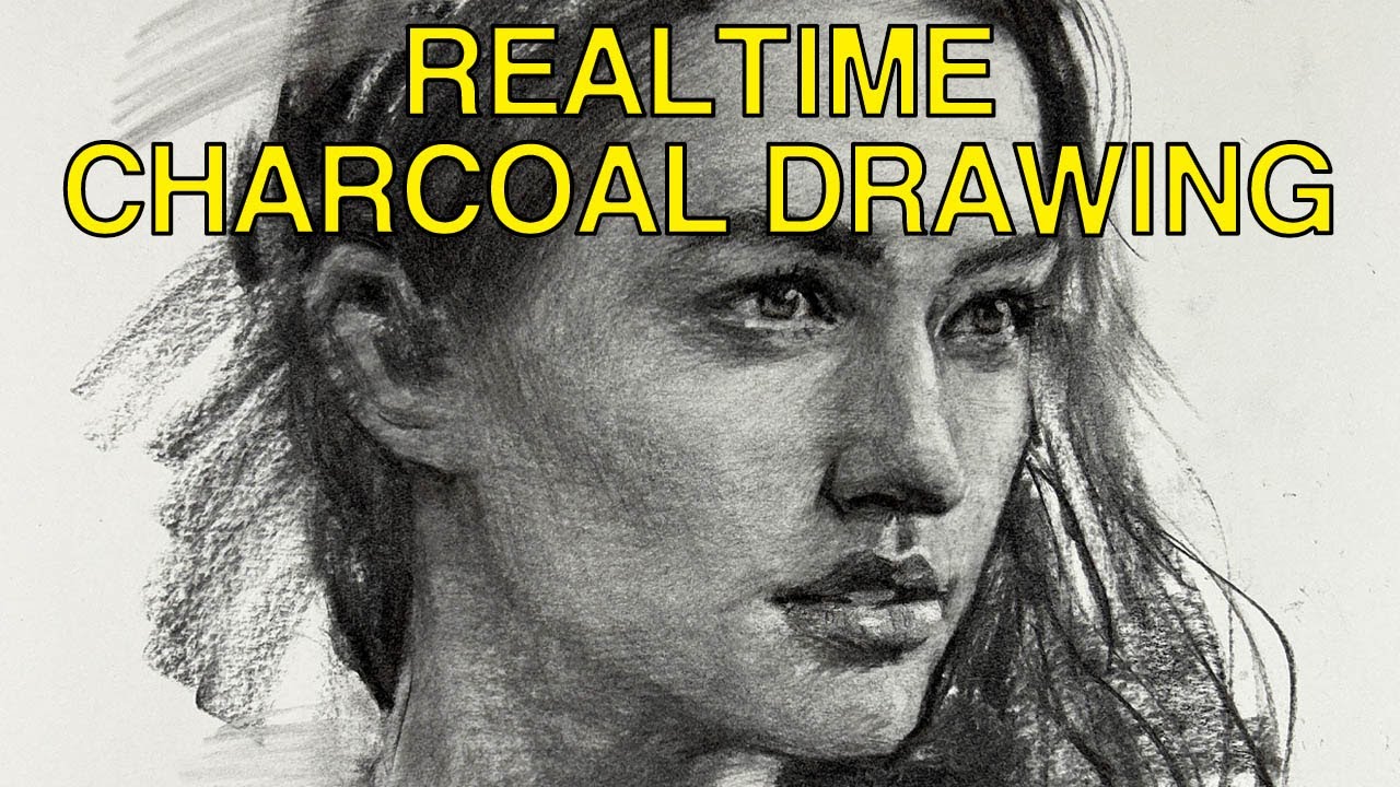 Real-time Charcoal Drawing, #163