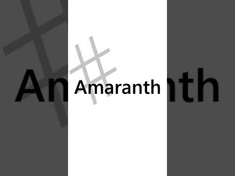 Pronunciation of Amaranth #Shorts #PronunciationofAmaranth #EnglishPronunciation