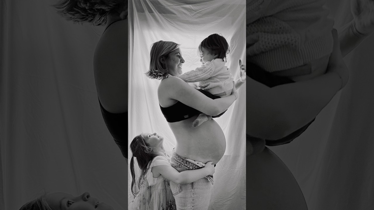 9 months pregnant at home pregnancy pictures #thirdbaby #motherhood