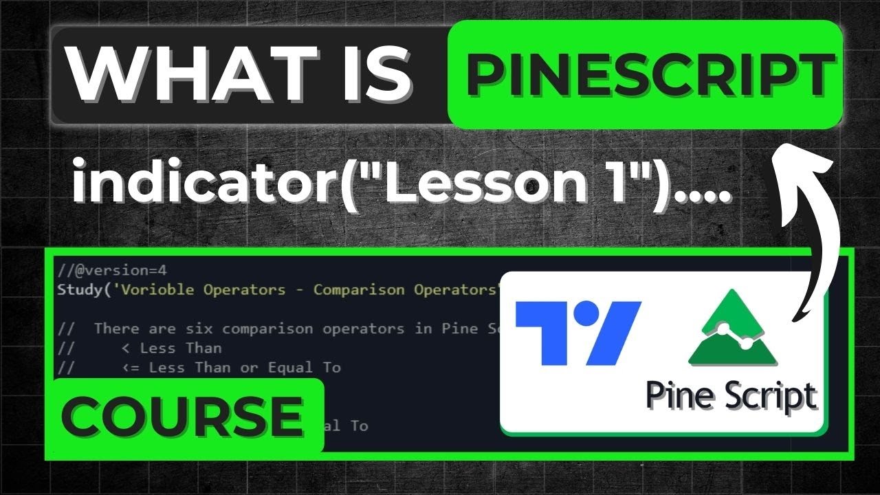 Ultimate Beginner's Guide To Pine script | Learn to Programme trading Indicators