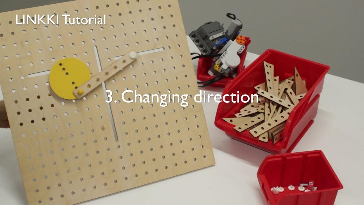 LINKKI tutorial: 3  changing direction