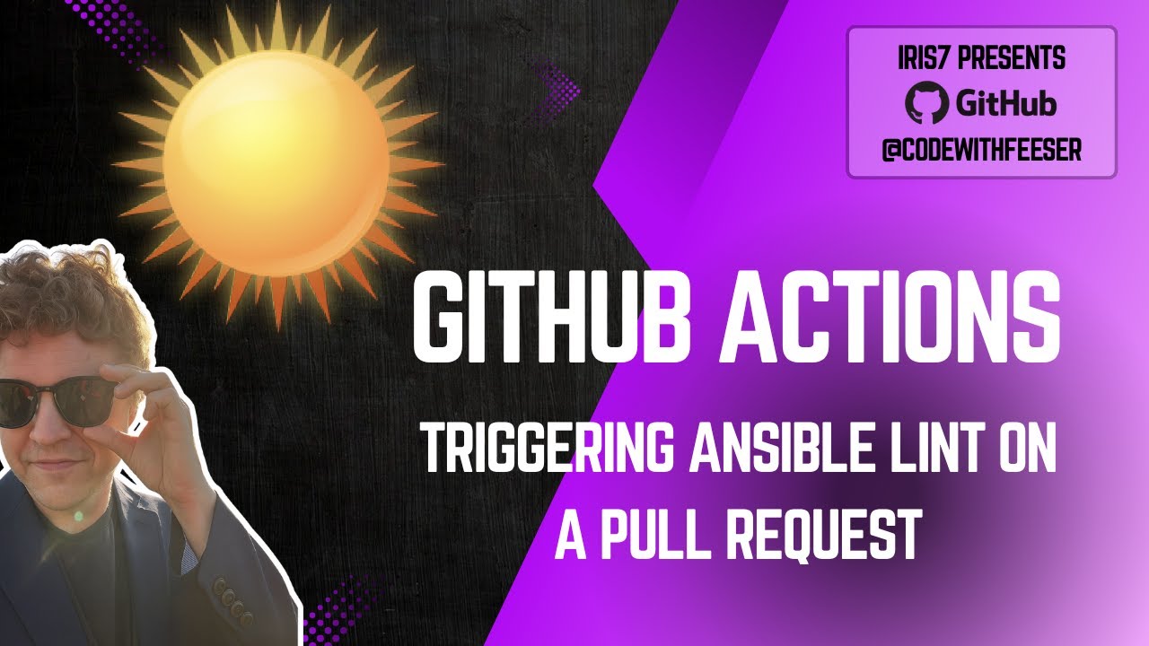 Triggering Ansible Lint with GitHub Actions on a Pull Request