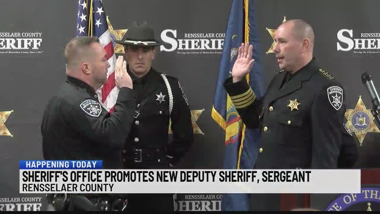 Rensselaer County Sheriff's Office promotes two
