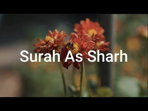 Surah As Sharh Quran 94 THE RELIEF With English Text Translation HD