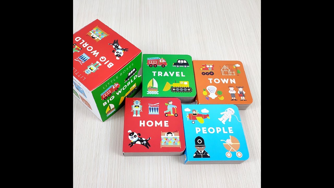 Little Boxes Big World. Boxed Set Board Book by Igloo Books