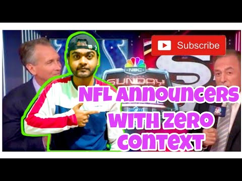 Indian Reaction to NFL announcers with 0 context #nfl #nflfootball #nflnews