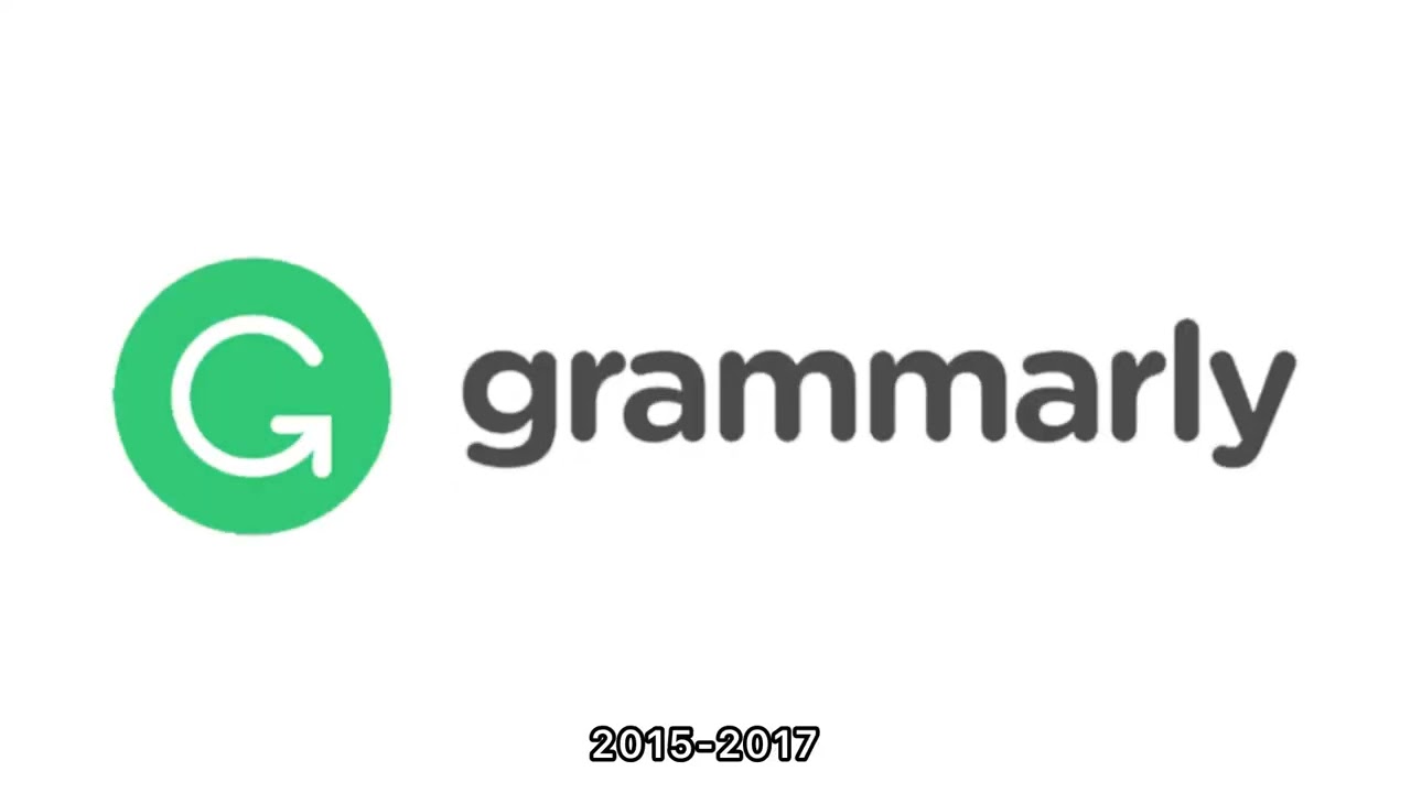 Grammarly historical logos