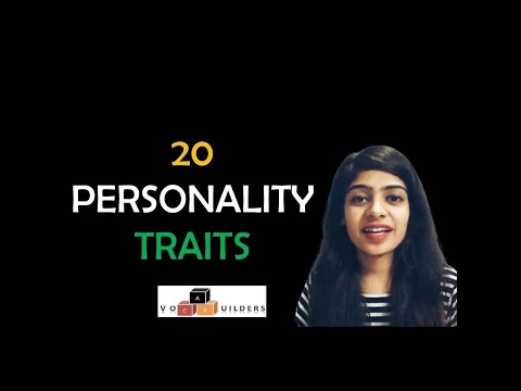 20 Personality Traits | In Hindi | VocaBuilders | Character Traits| By CA Gyati Gupta| IELTS| TOEFL