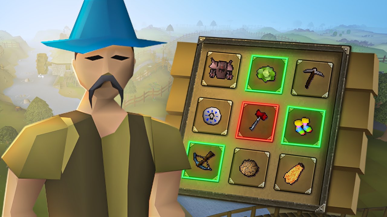 Runescape, but a Tile board controls my account