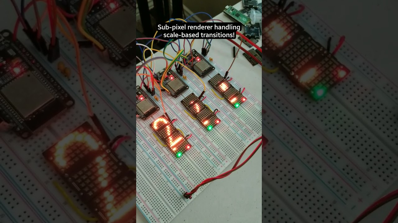 Subpixel Scaling Transitions