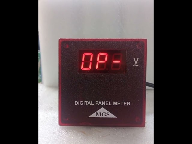 Digital Voltmeter And Ammeter - Mgs Digital Volt Amp Meter Manufacturer ...