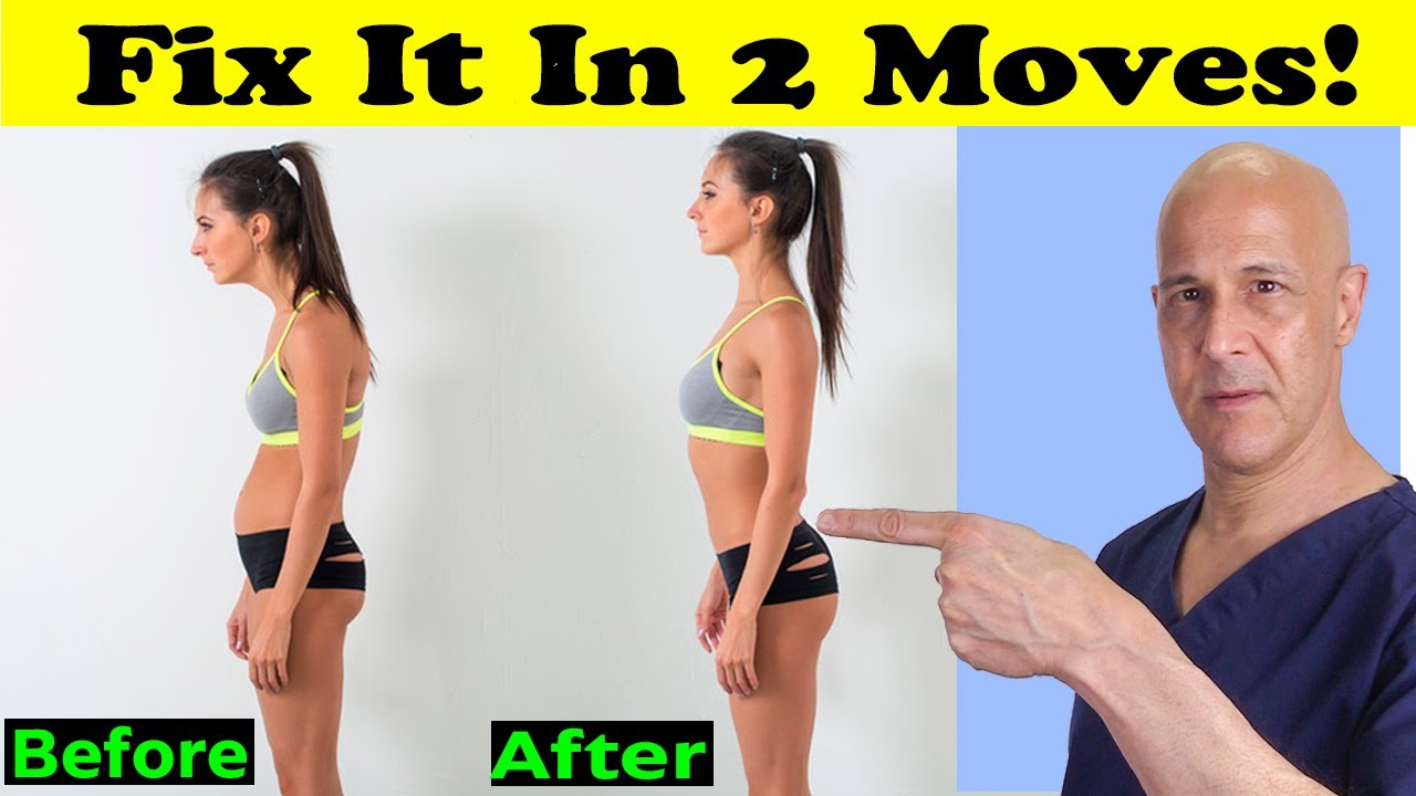 Fix Poor Posture Hunchback in 2 Moves!  Dr. Mandell