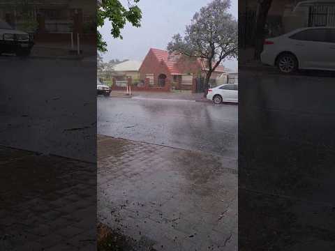 What's wrong with Adelaide! this much rain in summer time! 🌨️ ☔