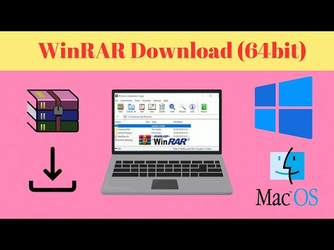 How To Download & Install WinRAR (64bit) on Windows 10/11 or MACOS