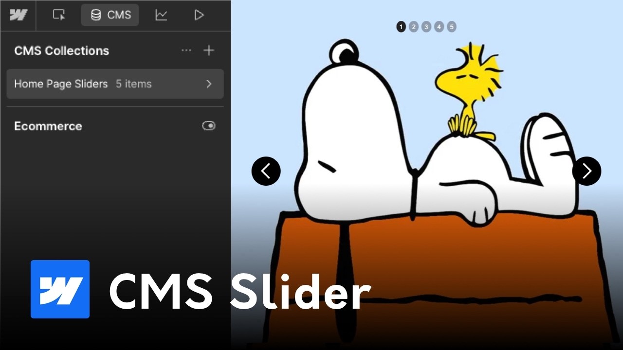 How to Build a CMS Slider in Webflow | Step-by-Step Tutorial