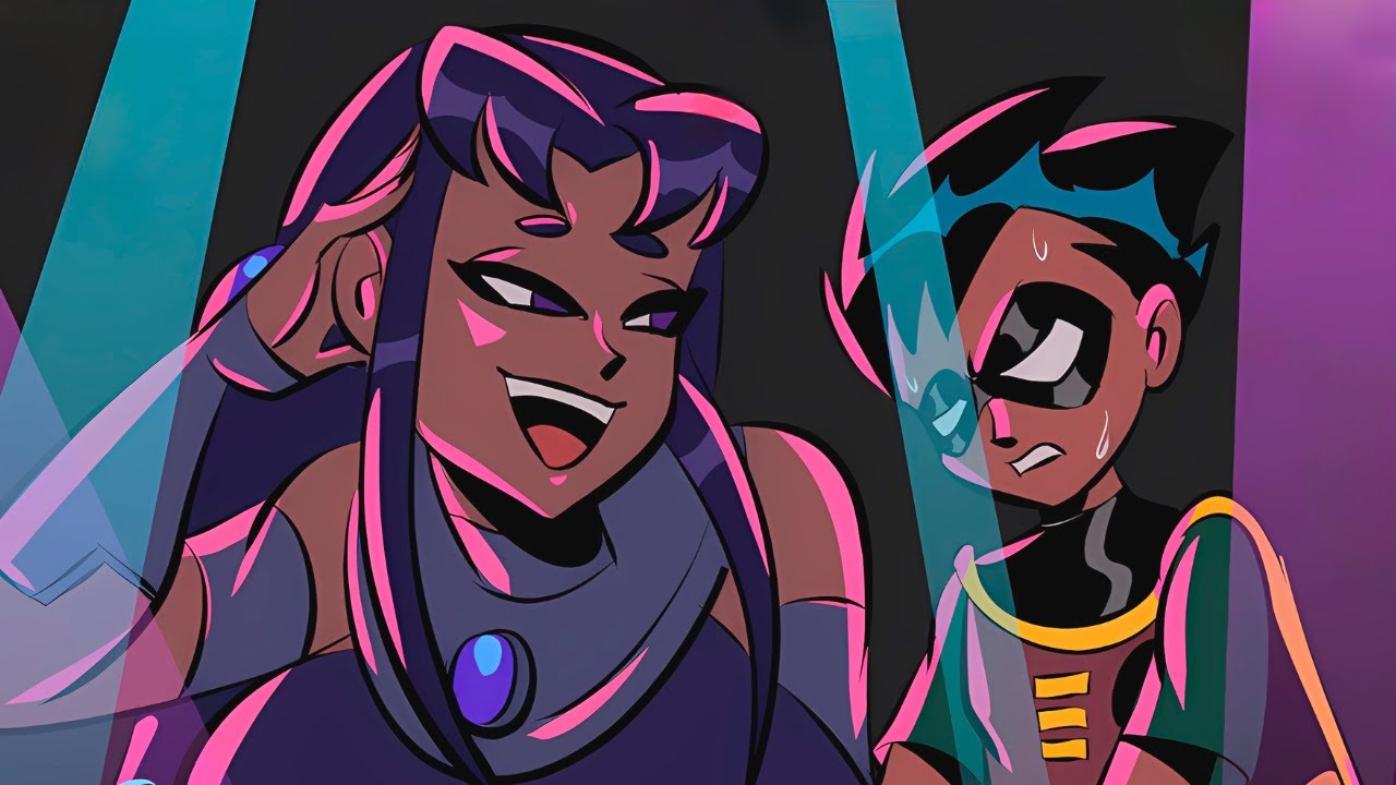 Robin and Blackfire — What Is Going On? | Teen Titans Comic dub