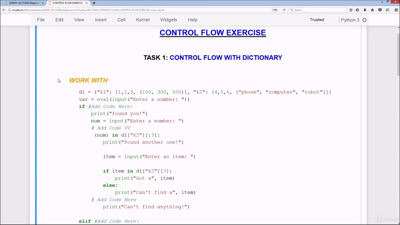 #12 Python tutorial-Python for beginners|Control Flow exercise