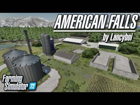 Map Preview - American Falls by Lancyboi (Farming Simulator 22)
