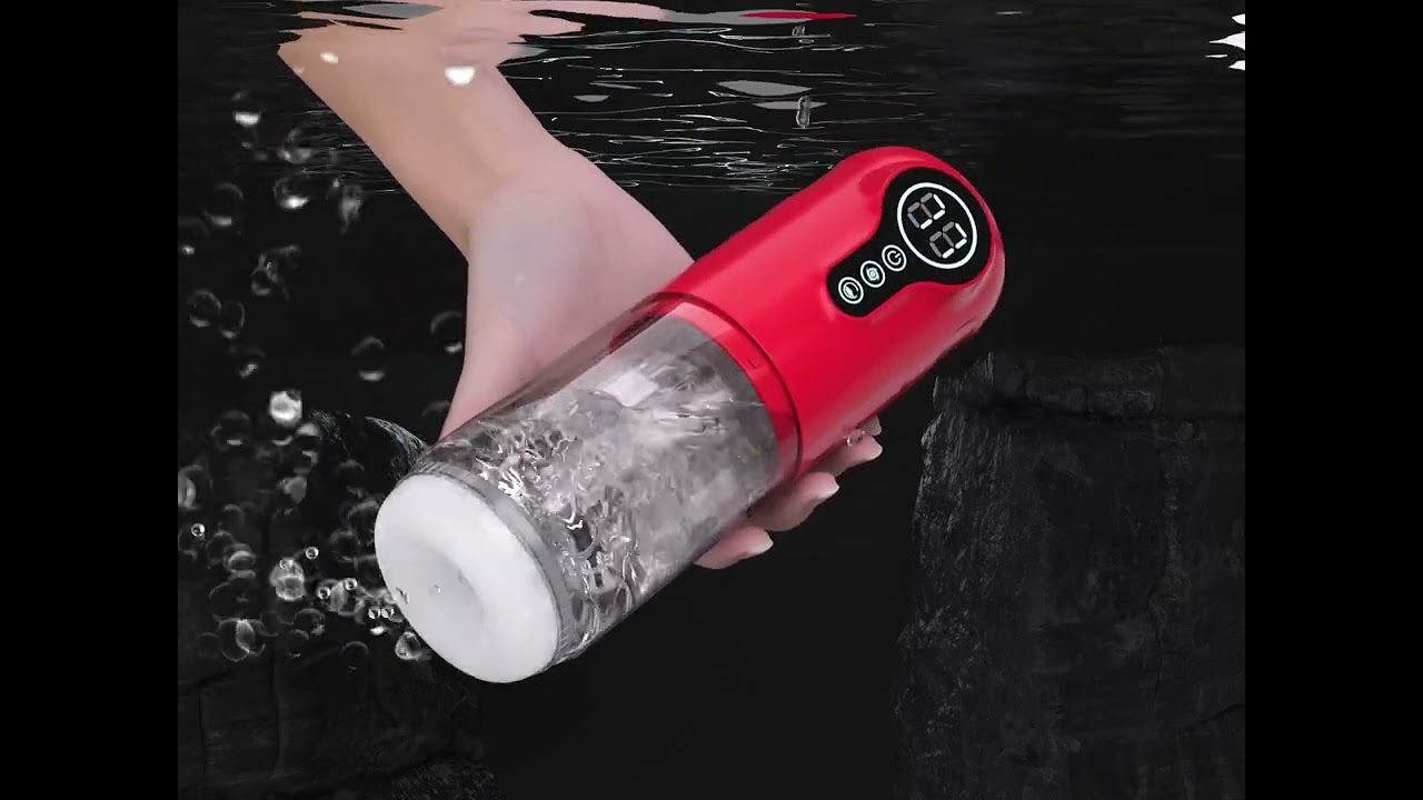 Firestorm - Utimi Hands Free Male Masturbator with 7 Thrusting, Rotating, Vibrating Modes for Men