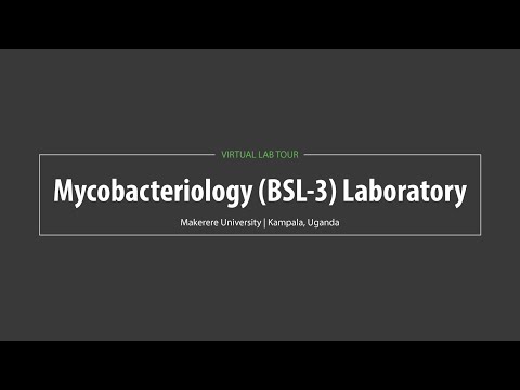 Makerere University Virtual Lab Tour: Mycobacteriology (BSL-3) Laboratory