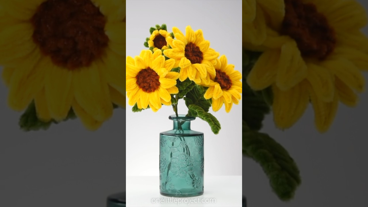 Pipe Cleaner Sunflowers☀️ 🌼 ☀️