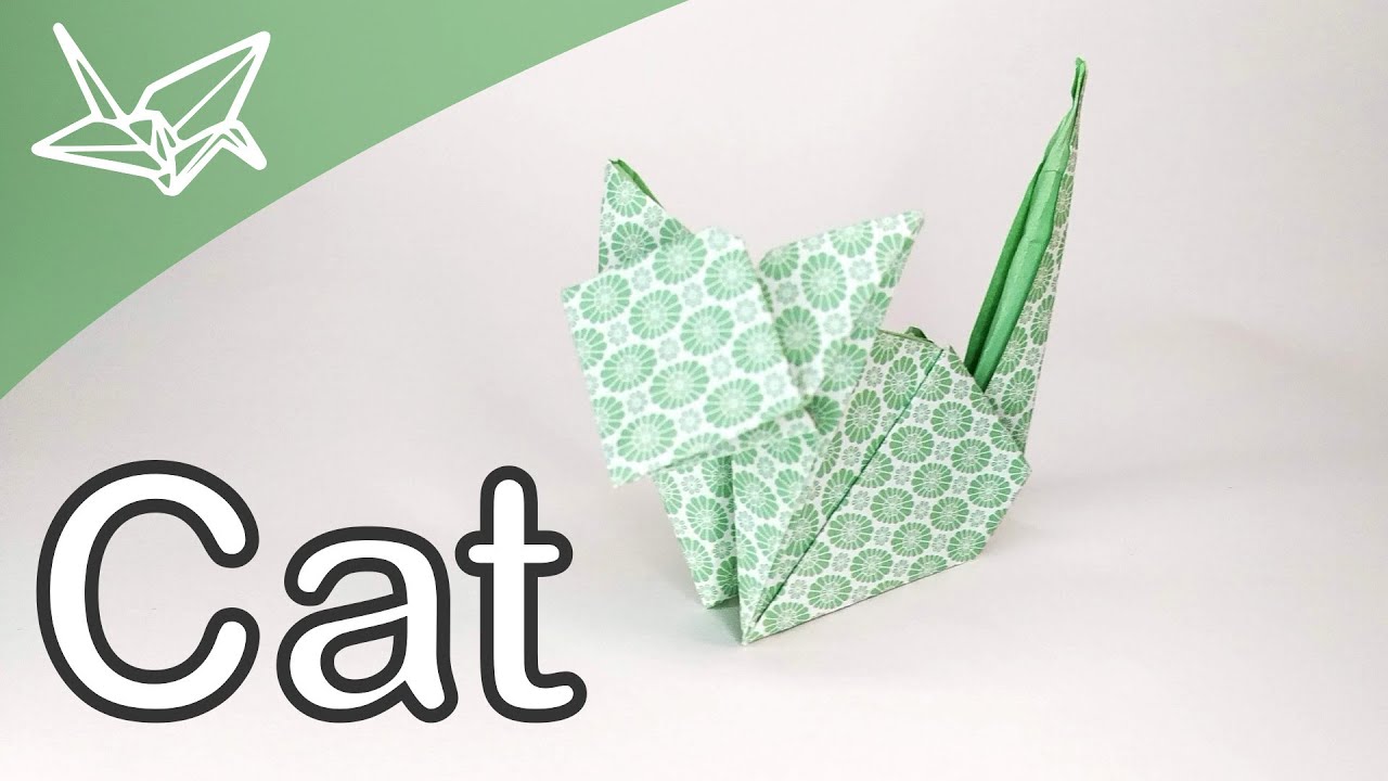 Origami Cat Instructions [Makoto Yamaguchi]