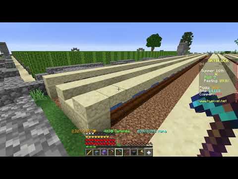 Checking Out New Garden Presets: Magzie's Hypixel Skyblock Playthrough! EP:270