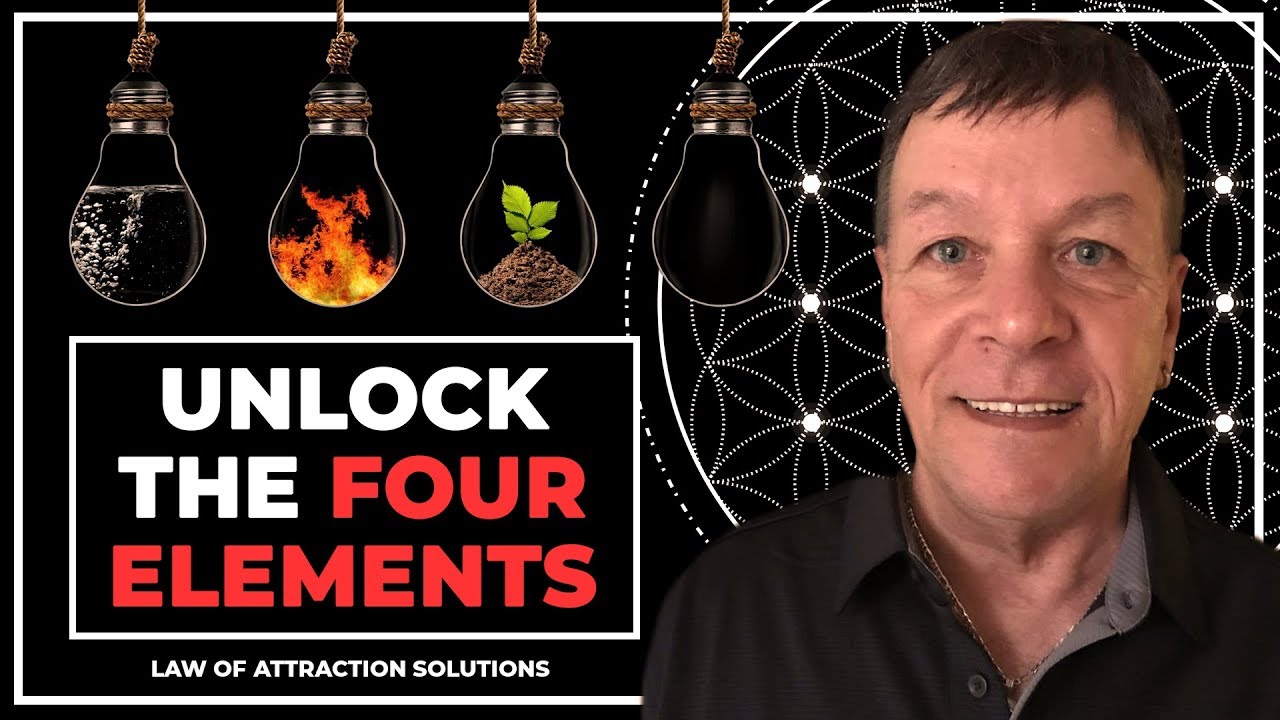 Unlock the Four Elements - Fire, Air, Water, Earth