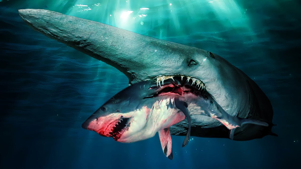 GOBLIN SHARK - Nature's Living Nightmare!