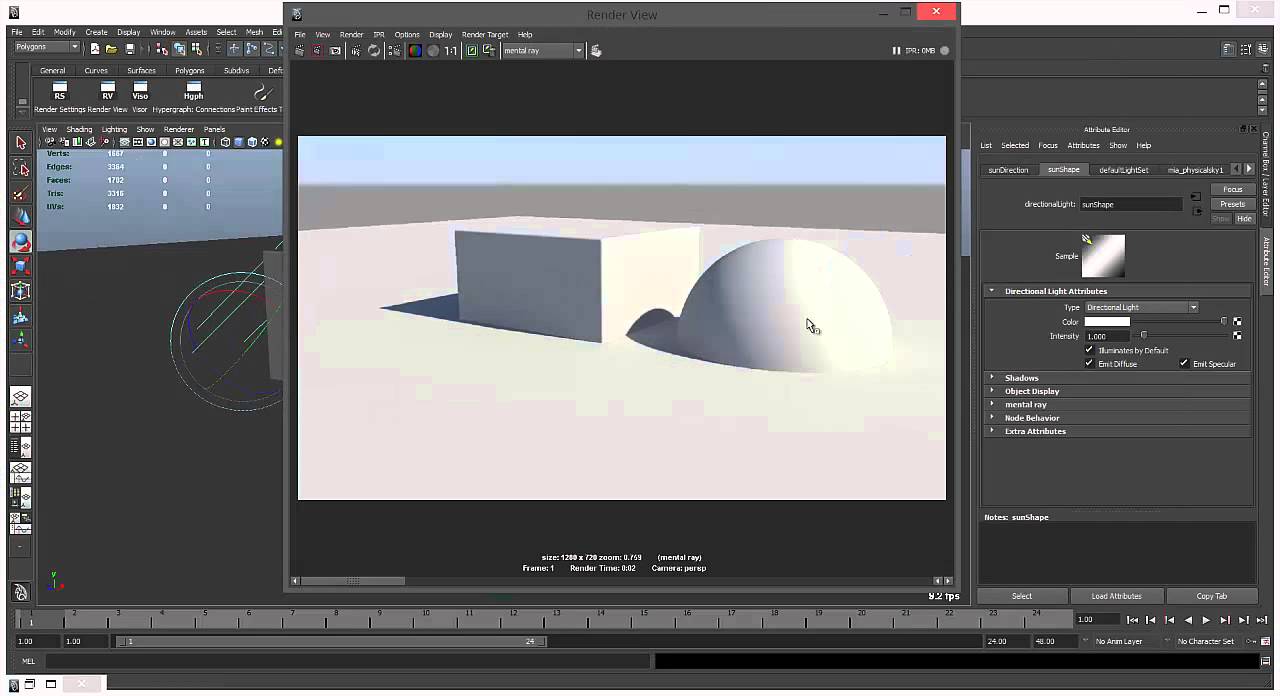 Creating Nature in Maya 1 - Linear Workflow