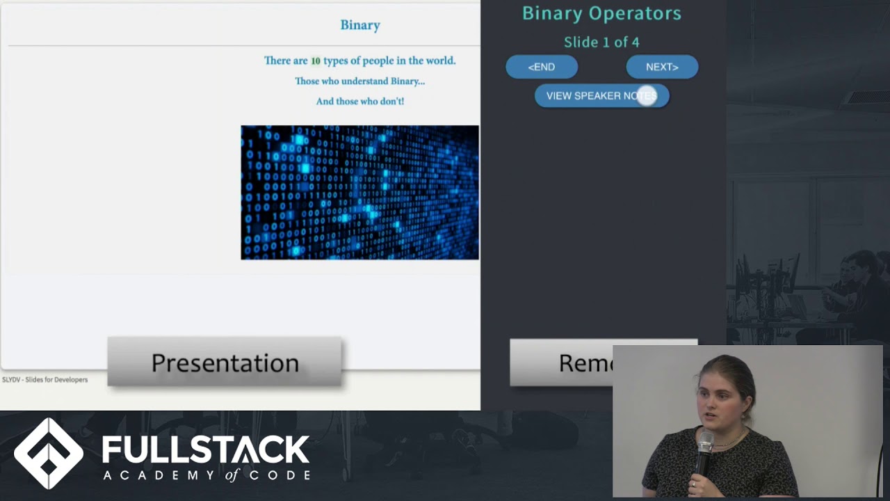 SlyDV: Slides for Developers