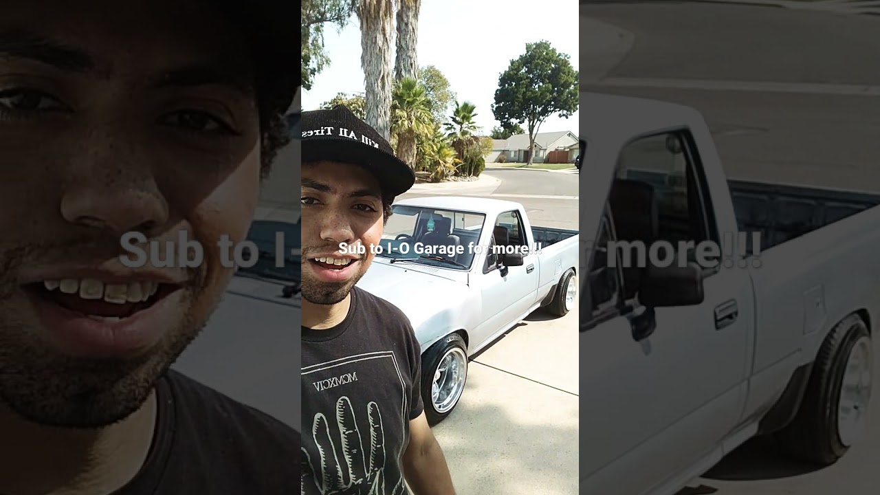 91 DRIFT HILUX walkaround! #shorts