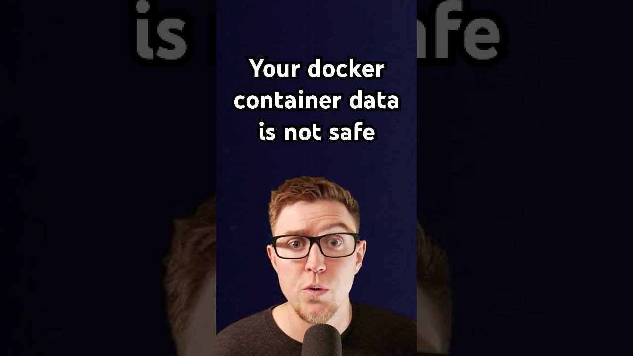 Your Docker container's data is NOT SAFE