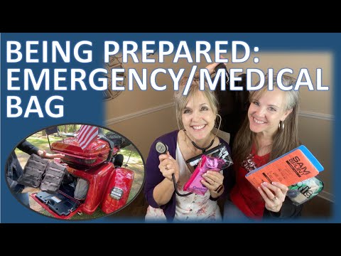 What's in My TriGlide's MEDICAL BAG/FIRST-AID KIT? | Motorcycle Prepper | Emergency Preparedness