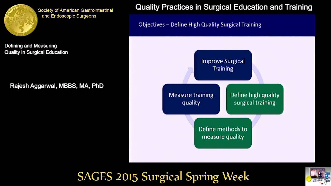 Defining and Measuring Quality in Surgical Education