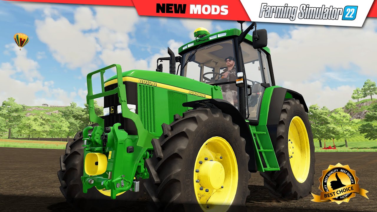 FS22 | NEW MOD | John Deere 6010 Series - Farming Simulator 22 Mods Review 2K