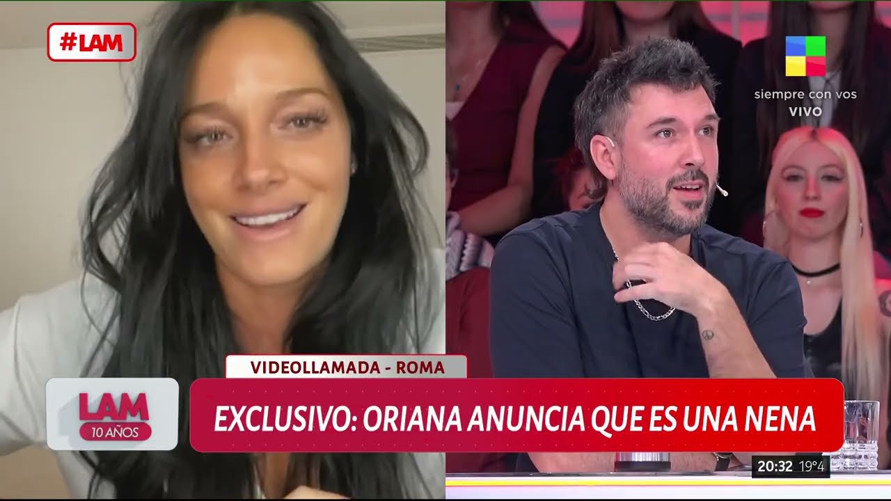 😍 ORIANA SABATINI EN EXCLUSIVA TRAS EL ANUNCIO DE SU EMBARAZO: 