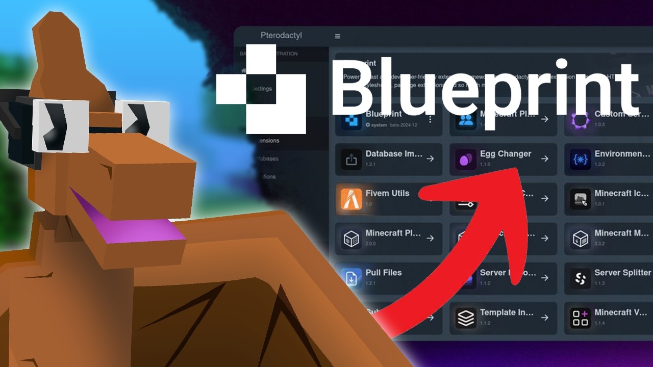 From Broke Server To PRO Hosting. (Blueprint Panel Upgrade)