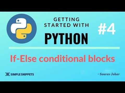 #4 | Conditional Statements in Python Programming | If-Else Statements | Python for Beginners