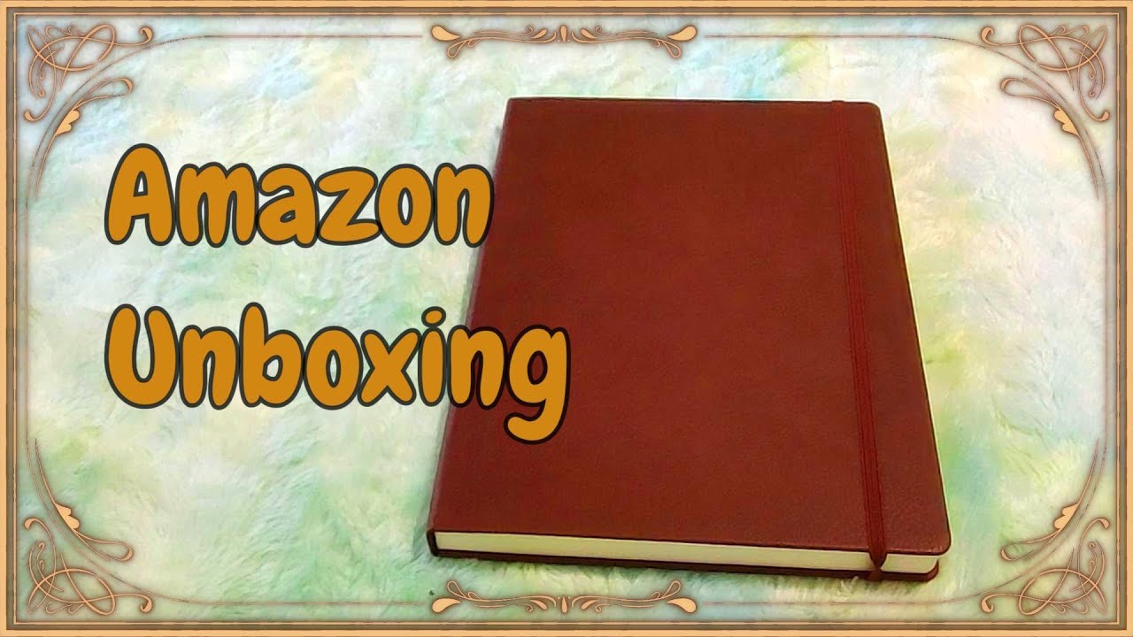 GORGEOUS & GIFTABLE Faux Leather-Bound LUXURY Sketchbook from Beechmore Books:  Amazon Unboxing