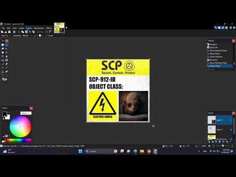 Making of SCP Label - SCP-912-ID