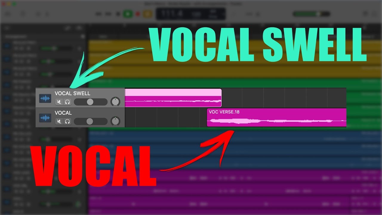 How to Create a Reverse Vocal Swell (GarageBand Tutorial)