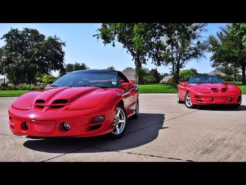 1998 Pontiac Firebird Trans Am WS6 Red 30K Miles 1-Owner 5.7L LS1 T-Top Auto