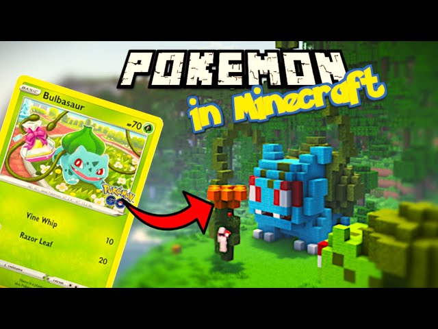 Bulbasaur (~15 blocks big) - Relatively small and easy (+litematic ...