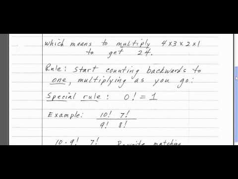math_stats_C 001 Factorial expressions