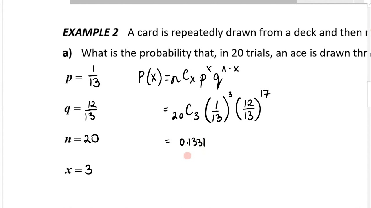 MDM4U 4 3 Binomial Distributions   Edited