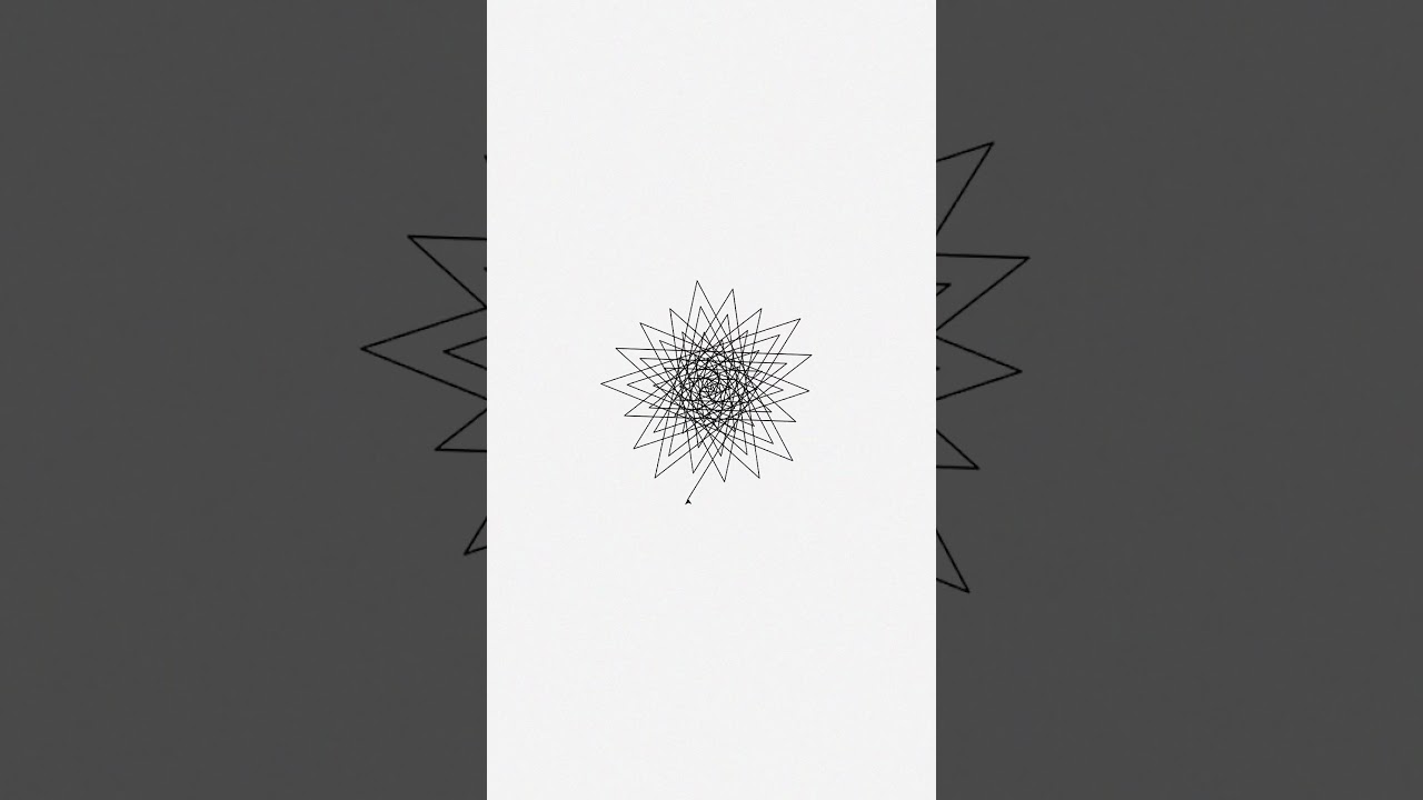 Amazing Spiral Pattern using Python turtle 🐢  #552 #coding #programming #python  #viral #trending