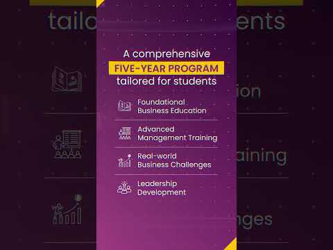 Introducing NMIMS 5-Year Integrated BBA-MBA Program